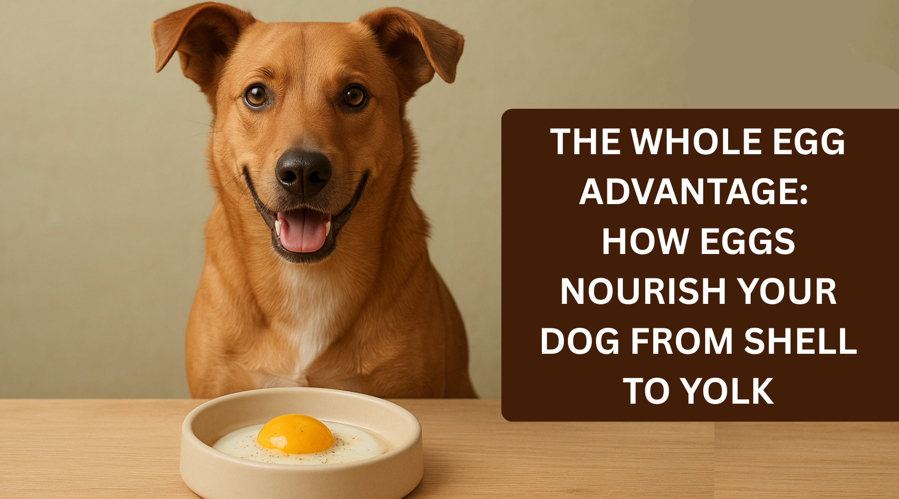 The Whole Egg Advantage: How Eggs Nourish Your Dog from Shell to Yolk ...